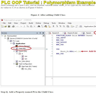PLC Object Oriented Programming Language Examples (PLC OOP)